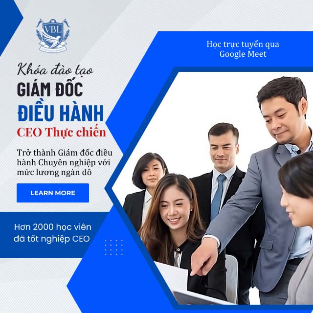 Học viện Doanh nhân VBL - Đào tạo Kinh doanh Thực chiến số 1 Việt Nam